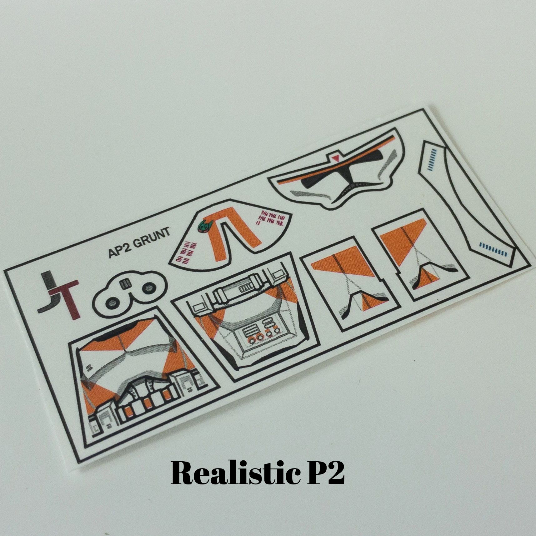 Lego Star Wars Clone Trooper Decals